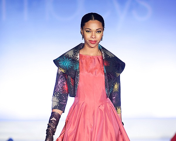 New York Designer B Michael Sparkles on the Runway | California Apparel ...