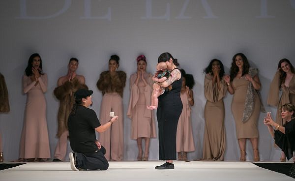 De La Torre Asks Girlfriend to Marry at His Style Fashion Week Show ...