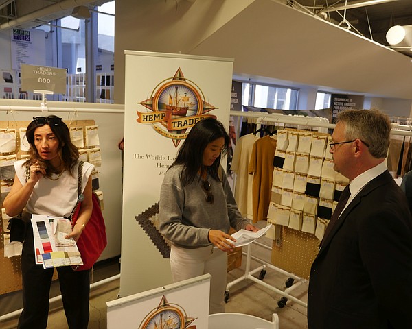 Robust Crowds at LA Textile | California Apparel News
